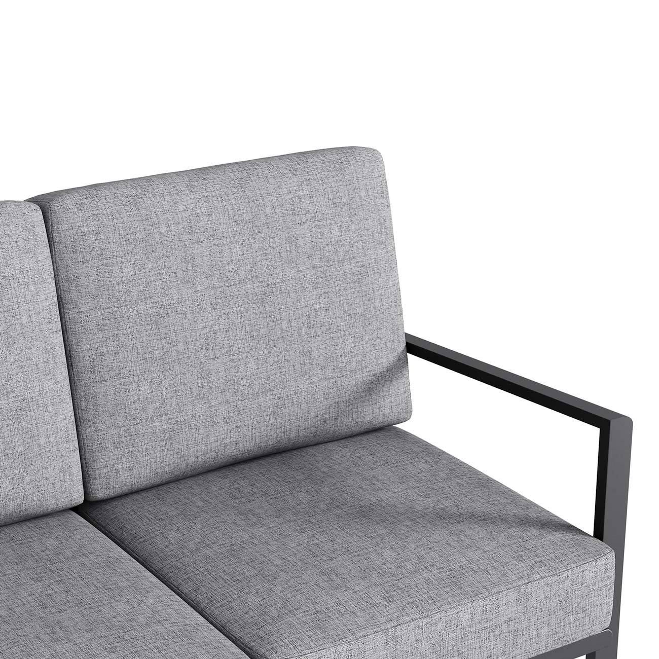 Kettler Zenith Endmodul Aluminium/Olefin Anthrazit/Hellgrau