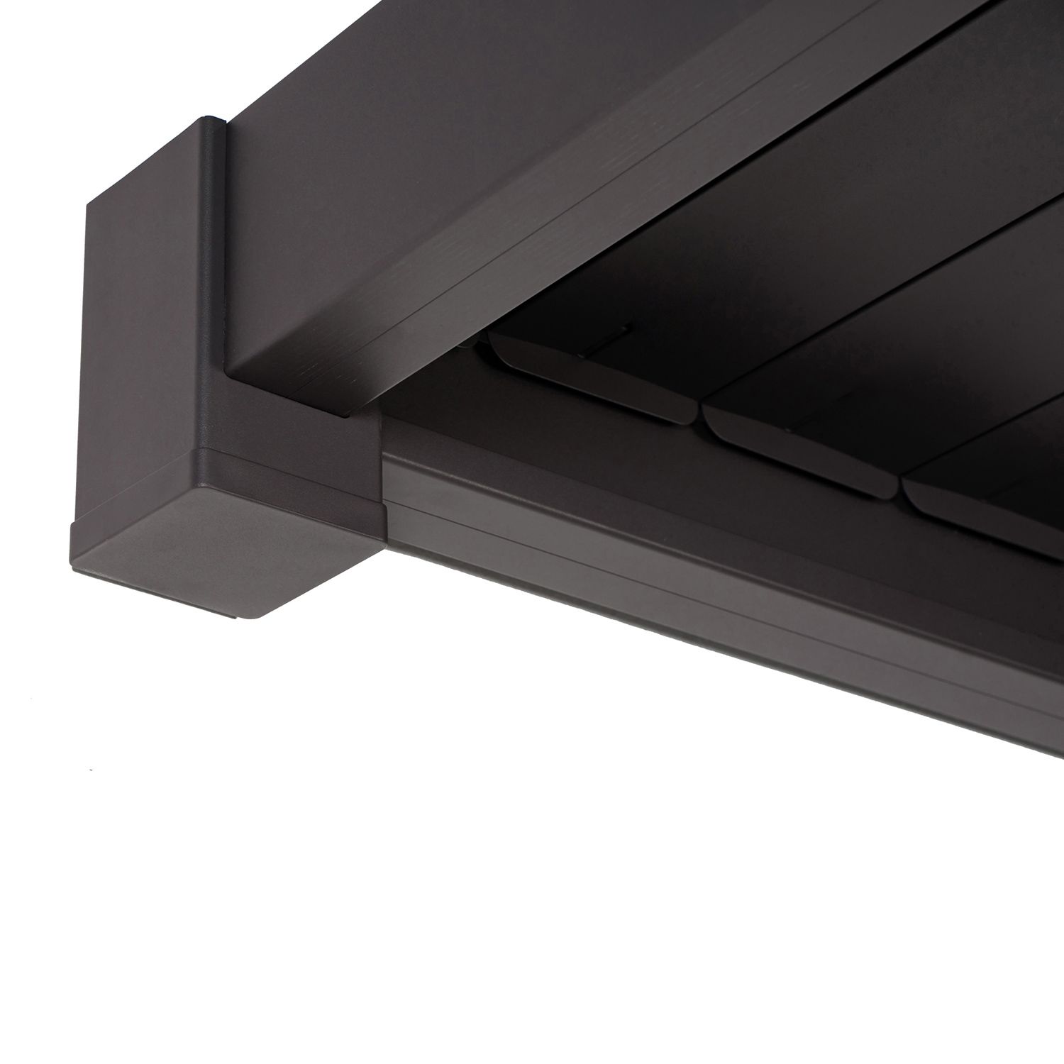 Mirador Classic Gartenpergola Wandmontage Anthrazit | Garten-und ...