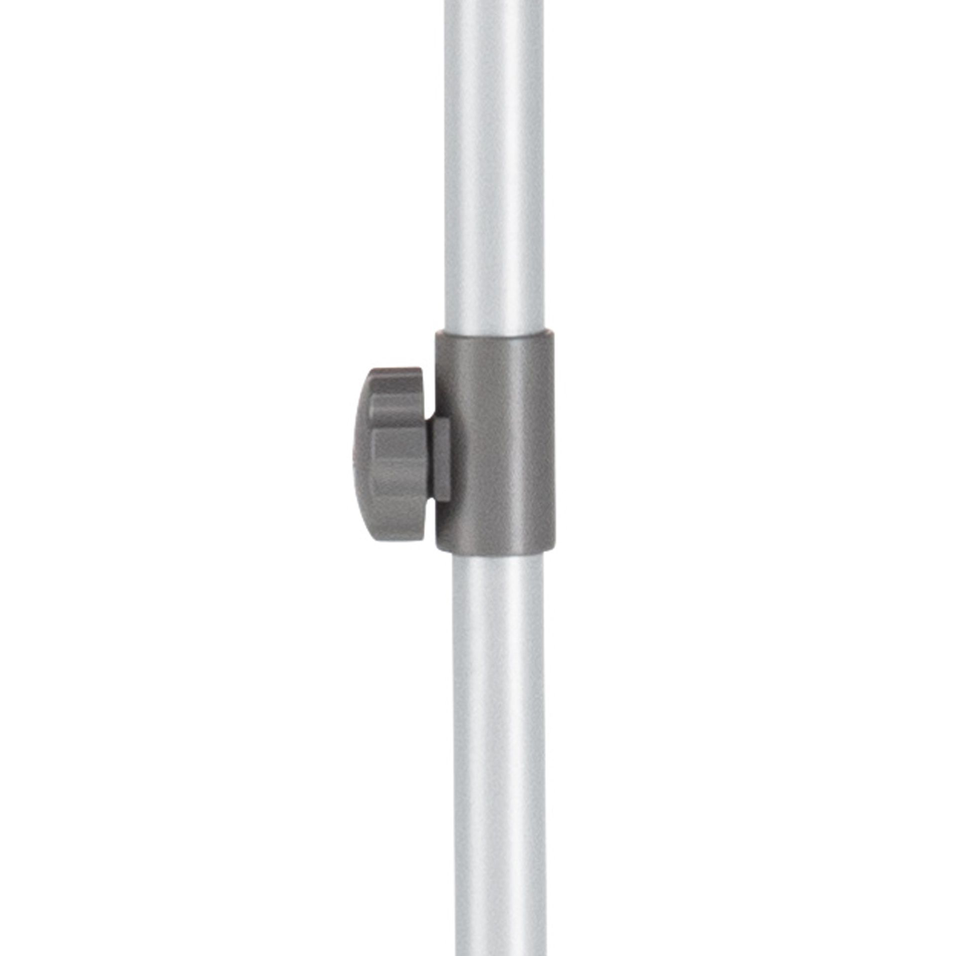 Kettler Easy Push Mittelstockschirm Silber/Anthrazit